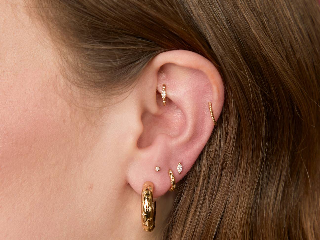 Cartilage Hoop Earrings | Astrid & Miyu