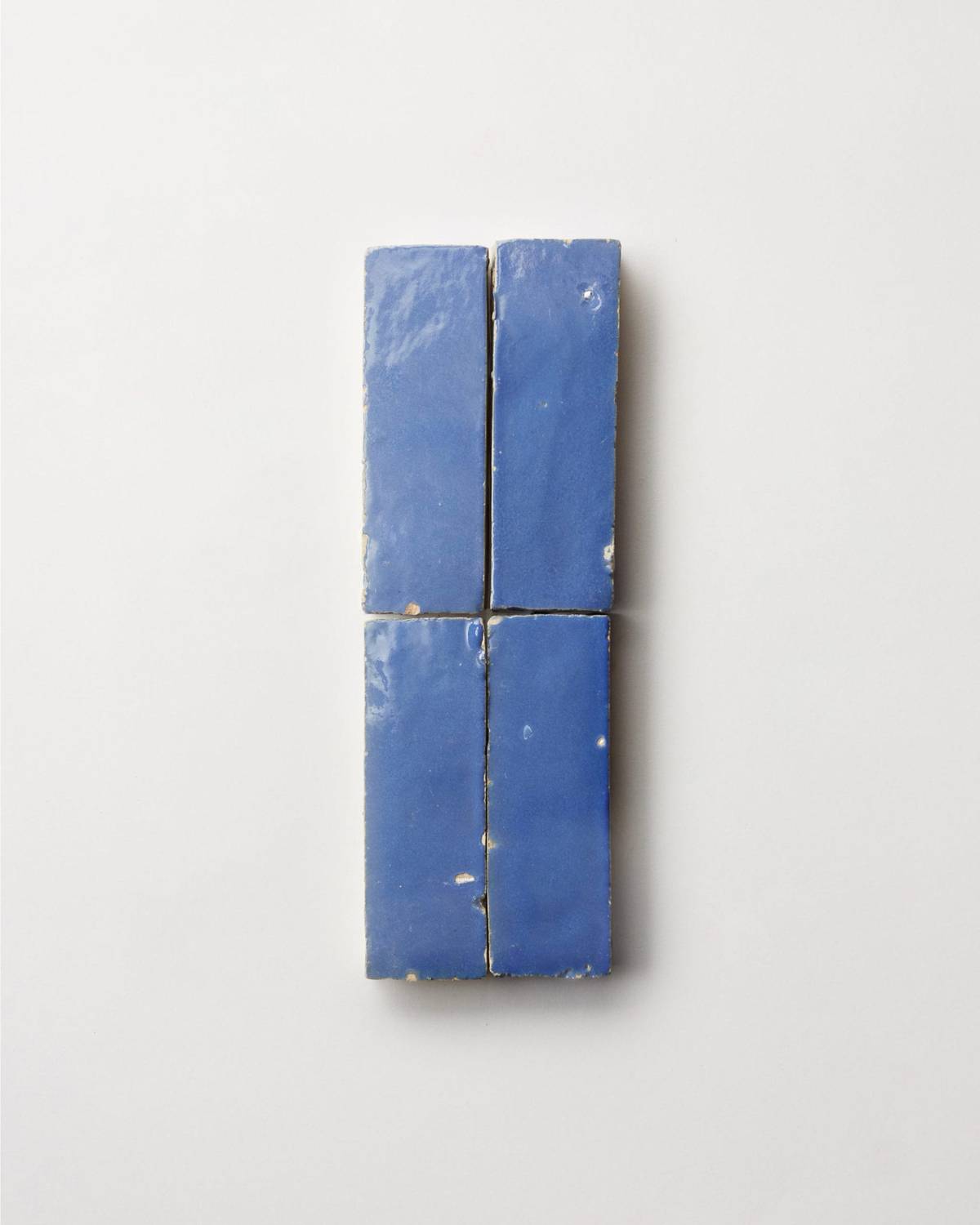 zellige tile | classic cerulean blue subway bejmat | clé – clé tile